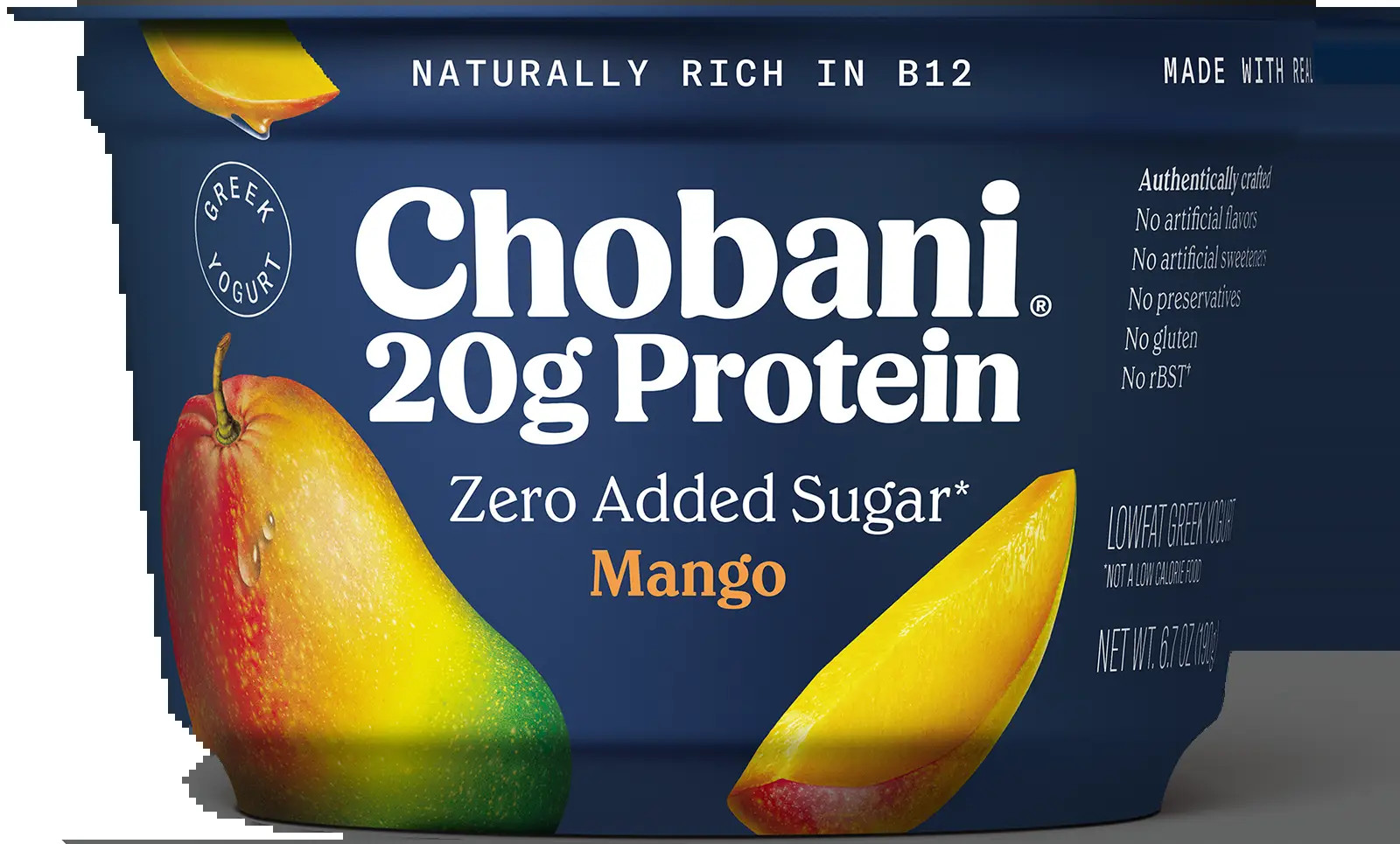 Chobani 20g Protein ZAS Mango Yogurt 6.7 oz | La Comprita
