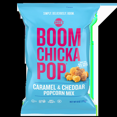 Boom Chicka Pop Caramel & Cheddar Popcorn Mix 6 oz | La Comprita
